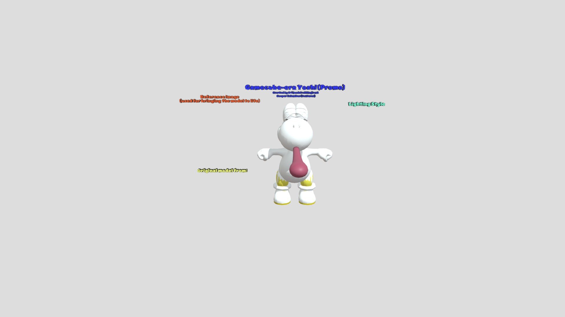 Yoshi GCN Era Custom - Download Free 3D model by zeneliah978 [19aa484 ...