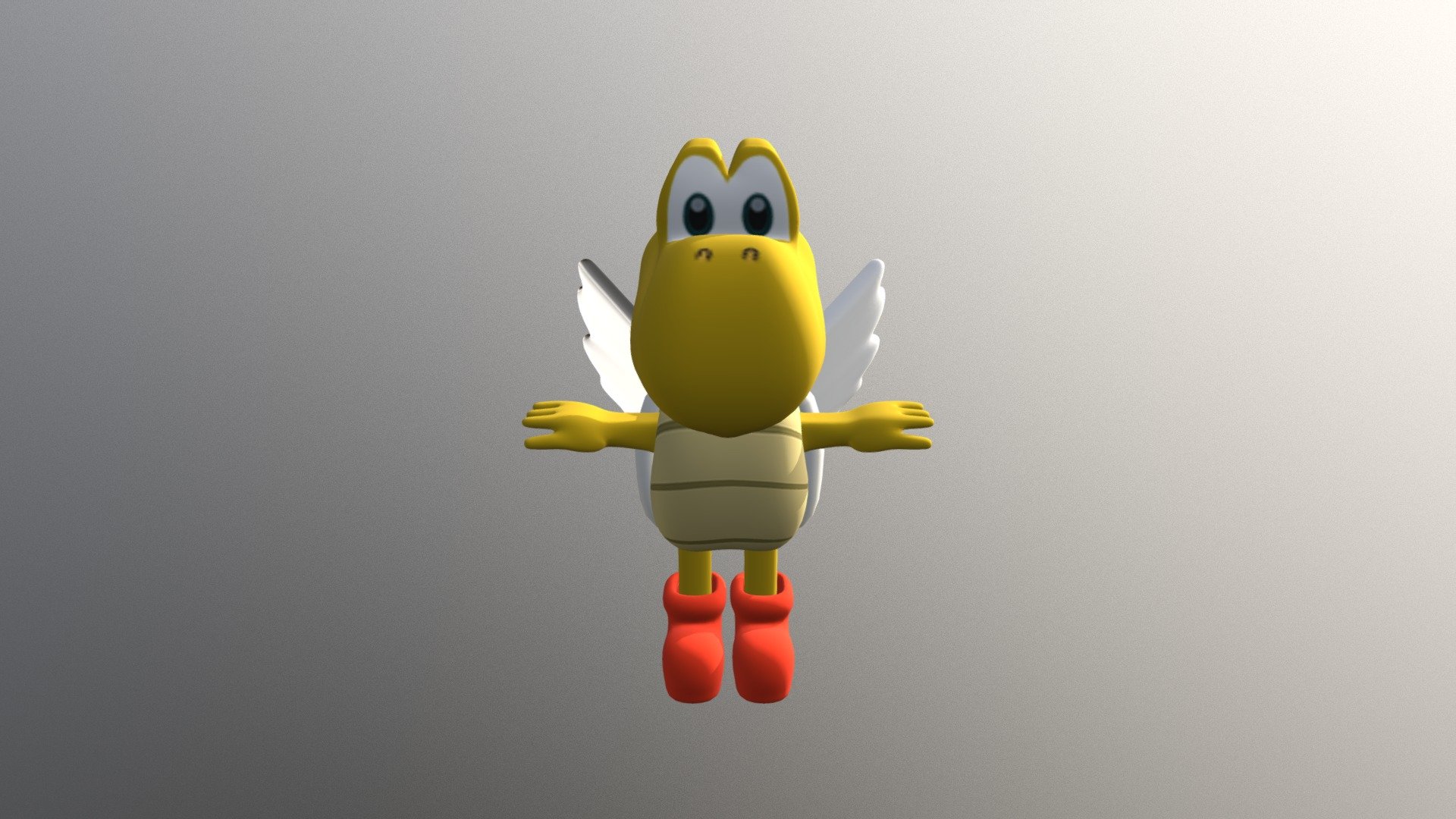 Koopa ParaTroopa - 3D model by sara.marti.2016 [19aa91b] - Sketchfab