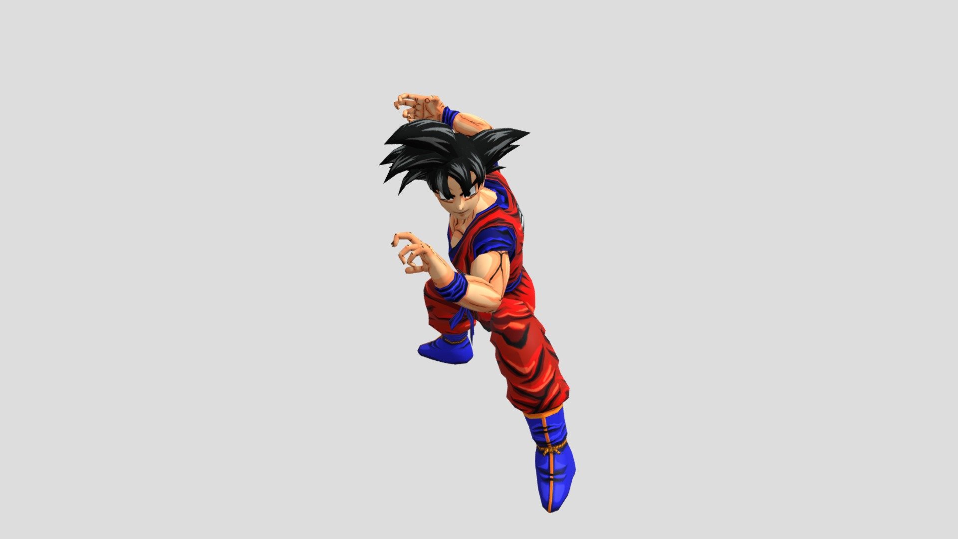 goku(z) - Download Free 3D model by lion_hunag [19ab6af] - Sketchfab