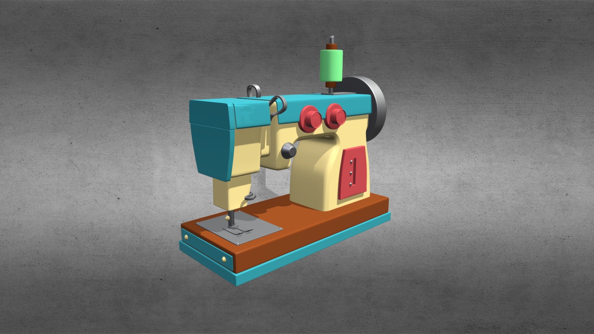 Sew Machine - Download Free 3D model by Marousiya [19ac15d] - Sketchfab