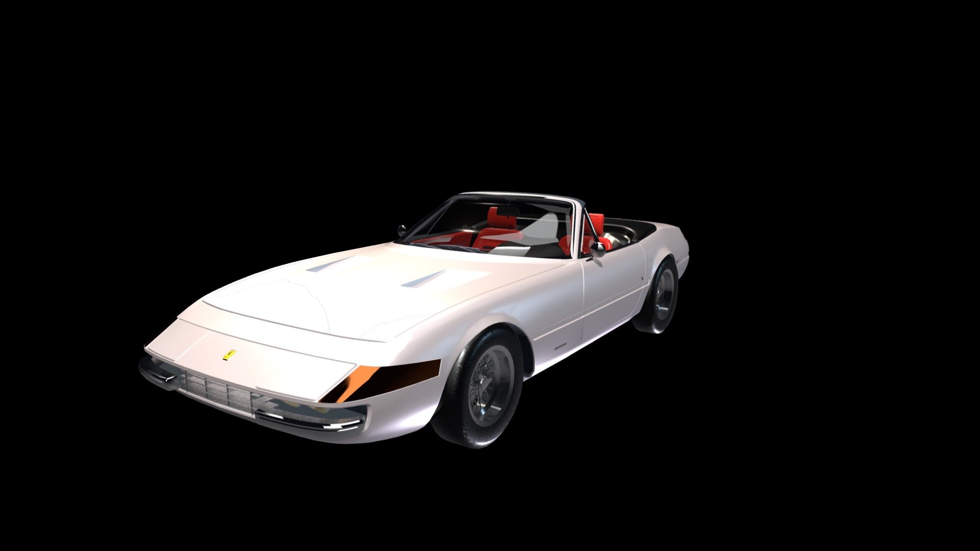 1972 Cavallo 365 GTS/4 Daytona - Download Free 3D model by DisneyCars ...