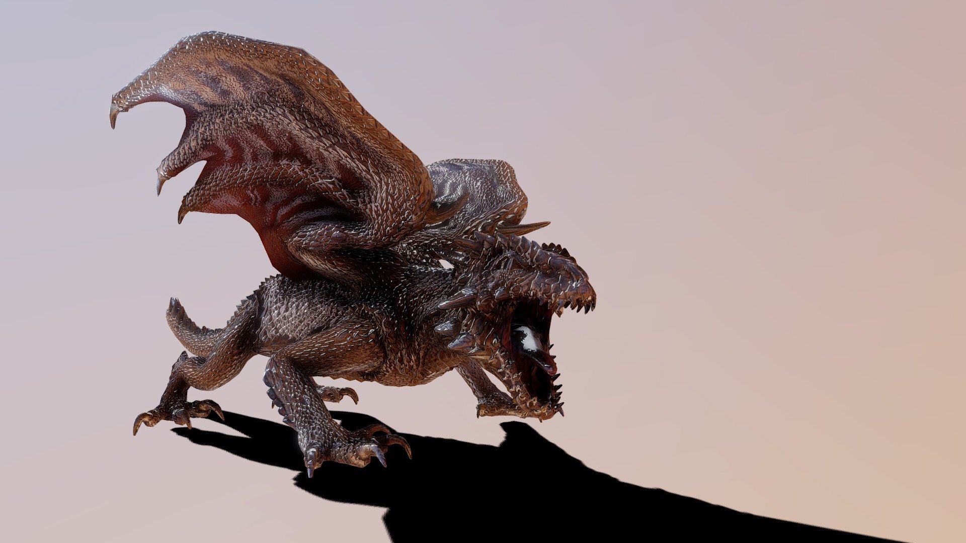 Lizard Dragon - 3D model by ArachnoBoy (@vang807) [19b1c3d] - Sketchfab