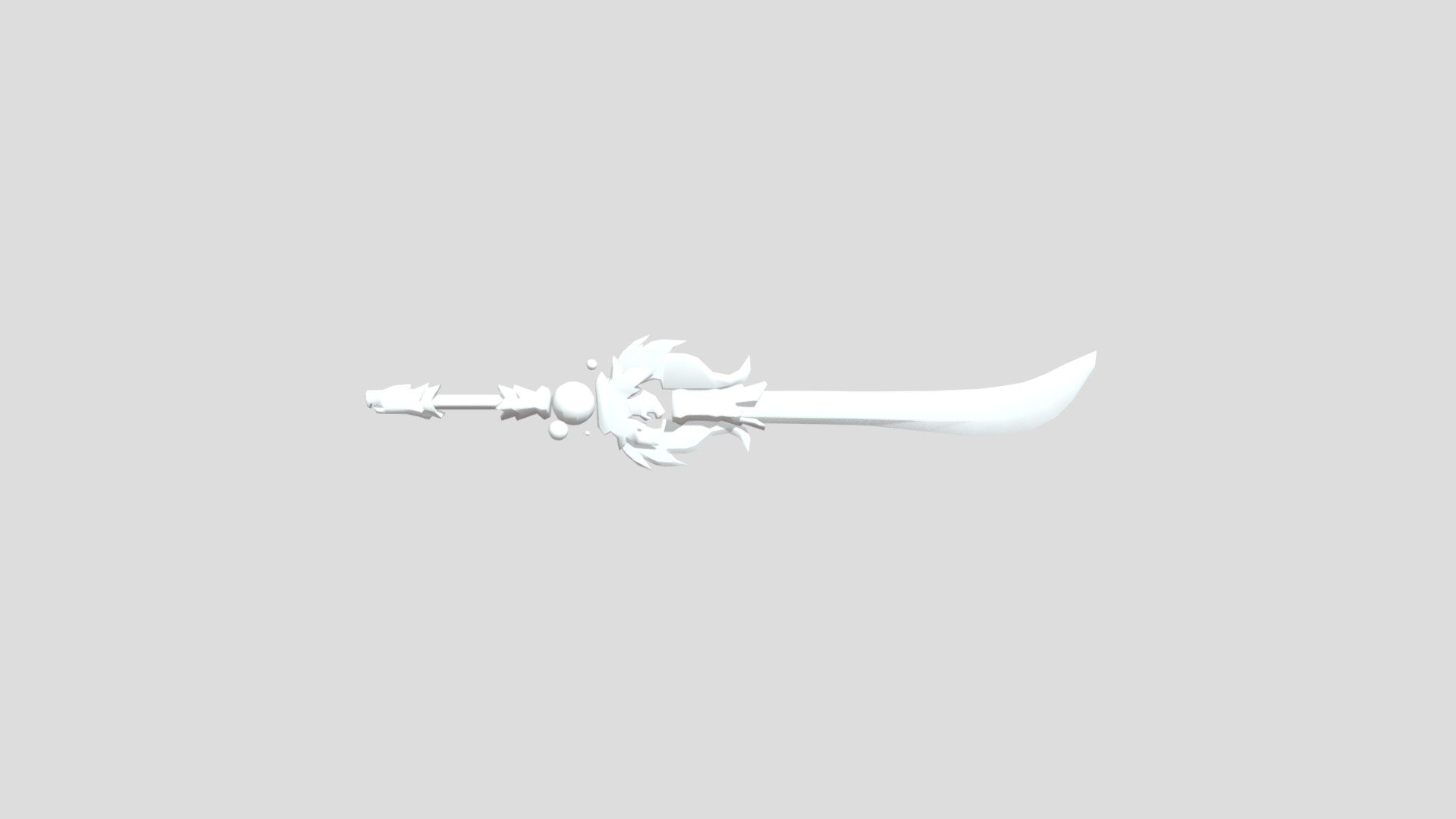 2D Mage Sword - 3D model by Nicole Gueli (@sirenorseraph) [19b2437 ...