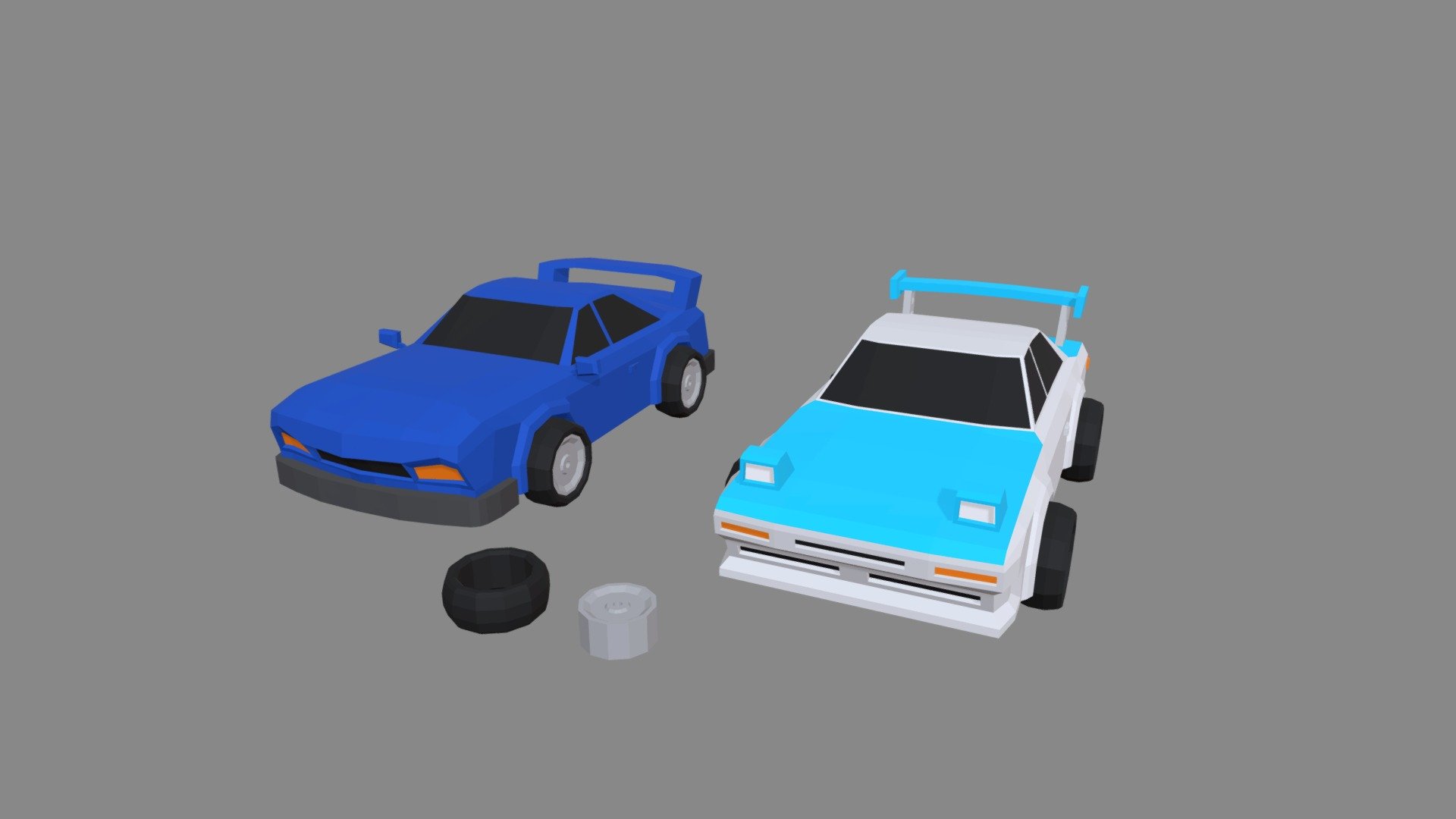 2 Free low poly cars - Download Free 3D model by Agustin.Val [19b6518 ...