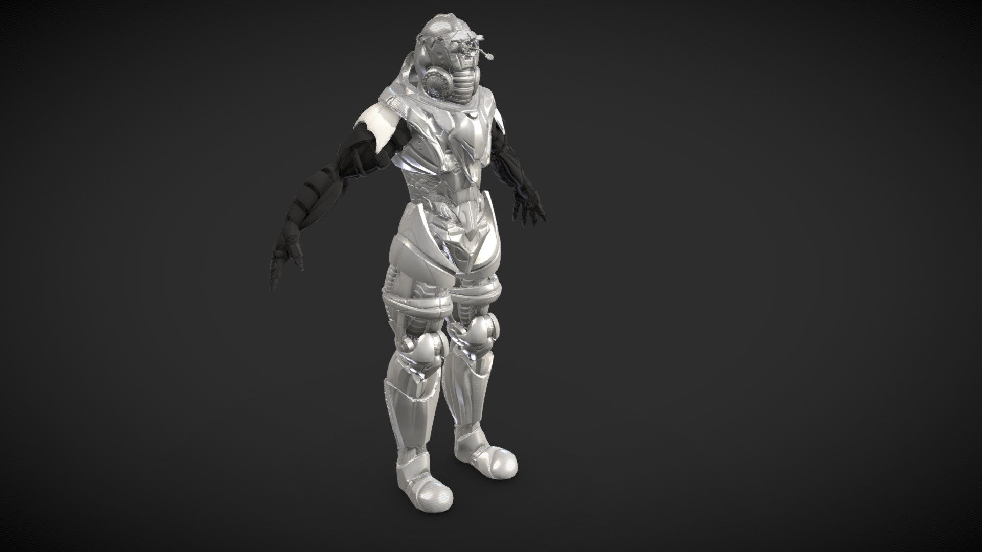 Sci_Fi_Drone_Scout_LOW - 3D model by zicasikandar [19baa60] - Sketchfab