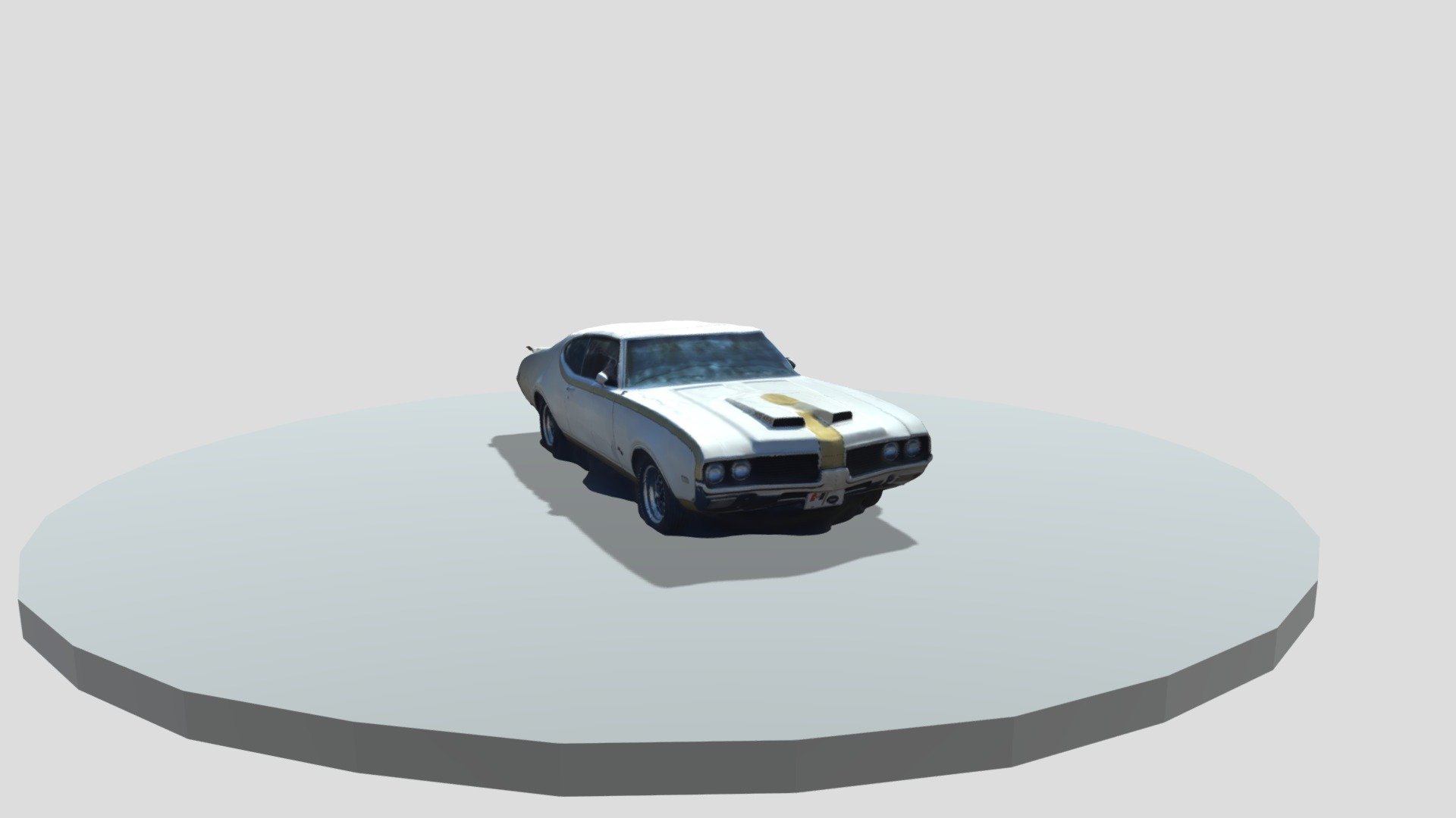 Oldsmobile 442 Hurst/Olds - 3D model by Volodymyr_Mykhailiuk ...
