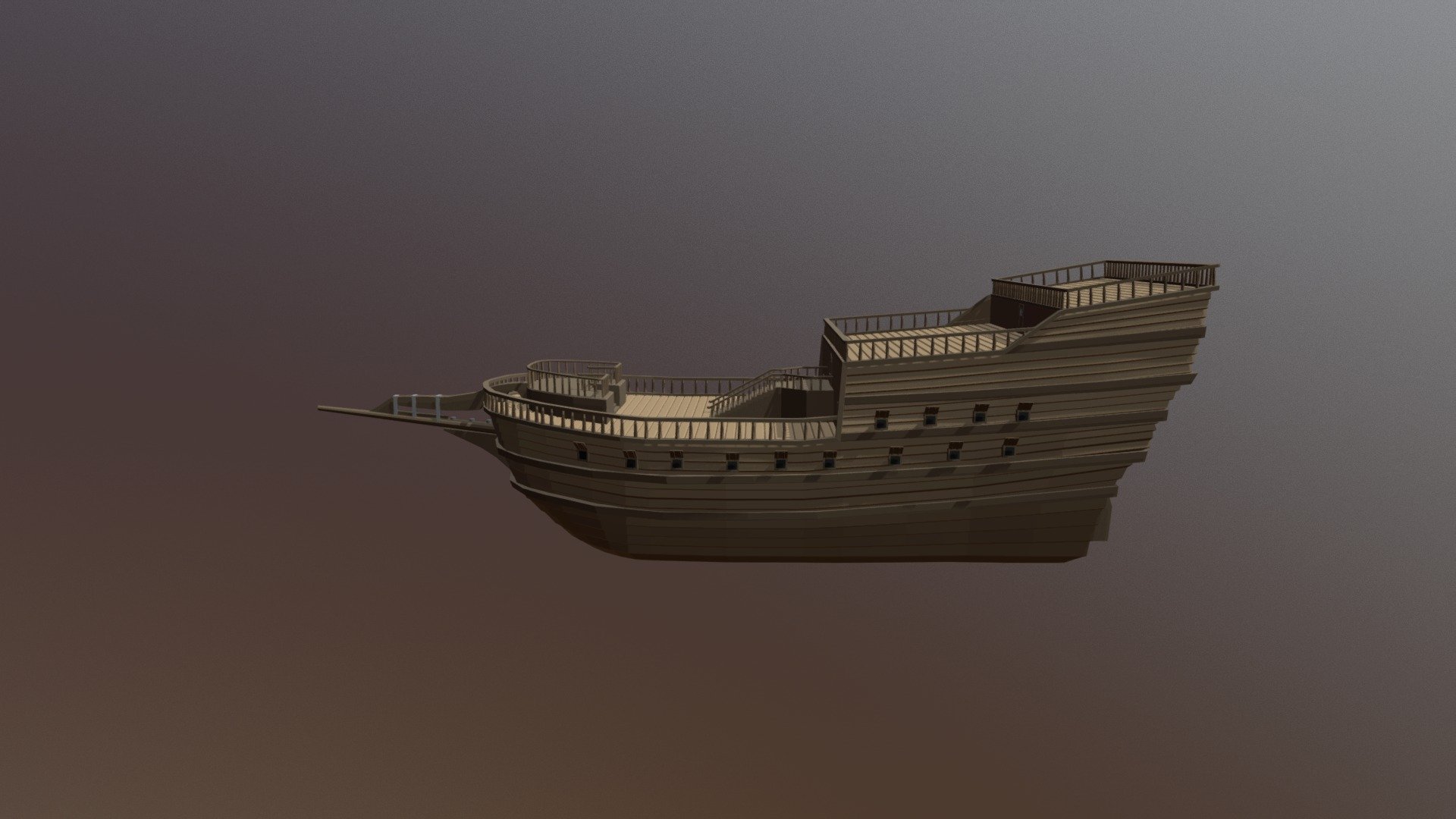Pirate Ship - 3D model by RazielGD [19bbb86] - Sketchfab