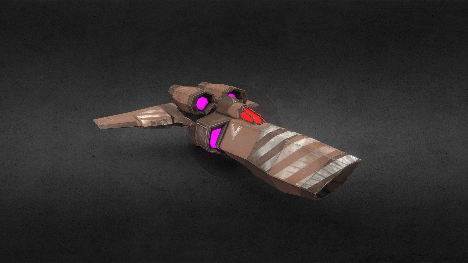 Star Blazer - OPFOR Light Fighter - 3D model by Jack Fraser (@Impyrium ...