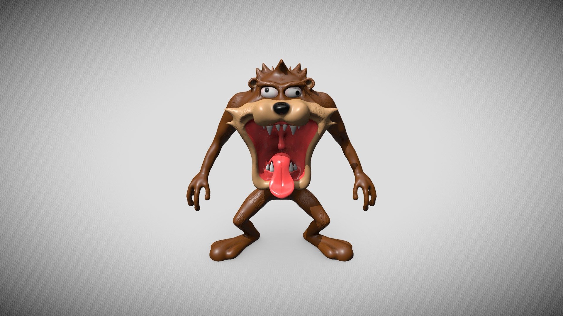 Taz Practice Zbrush - 3D model by R3D (@Rulo3D) [19bc743] - Sketchfab
