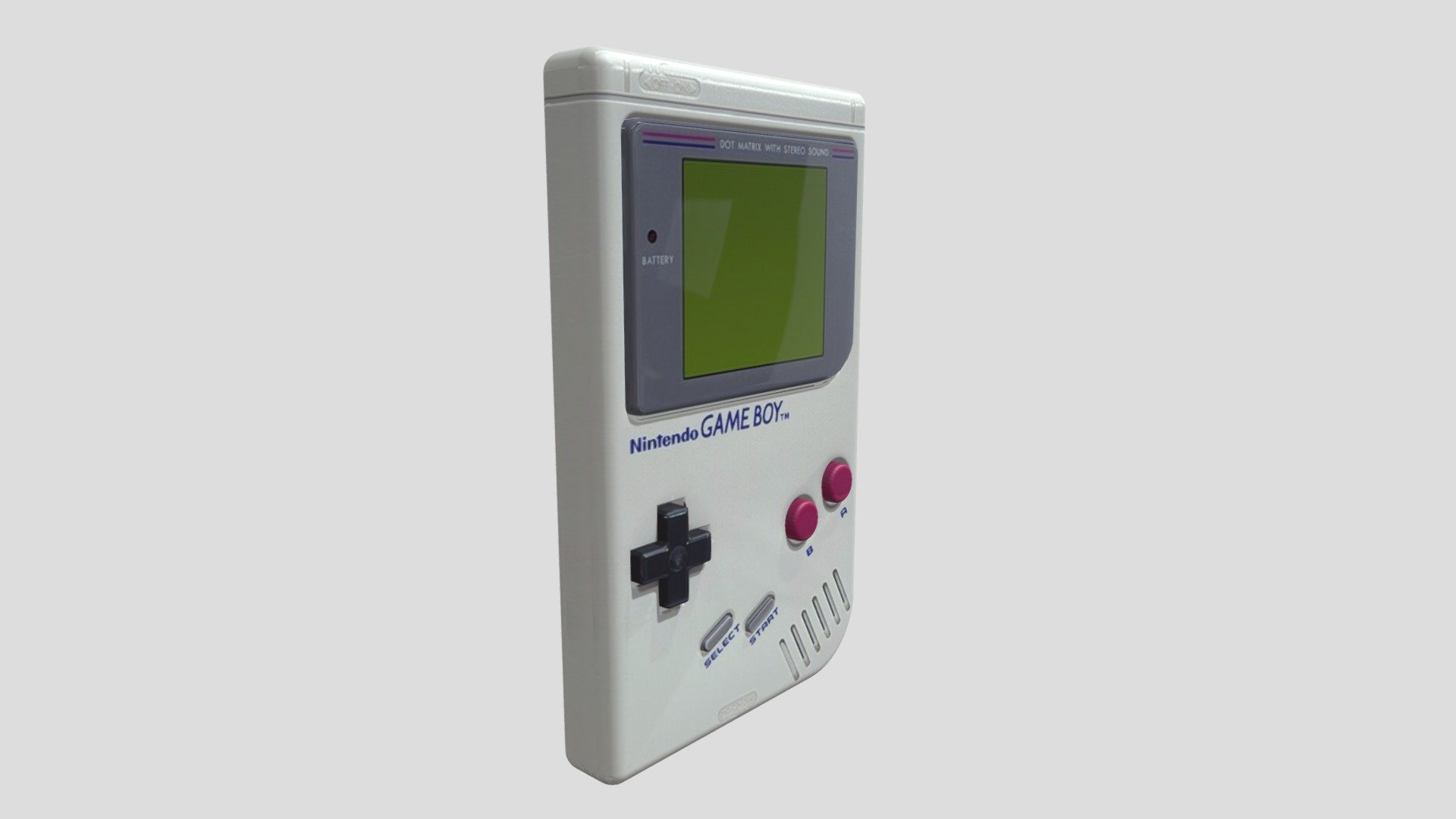 Gameboy - Download Free 3D model by vidhanchalke10 [19bca1a] - Sketchfab
