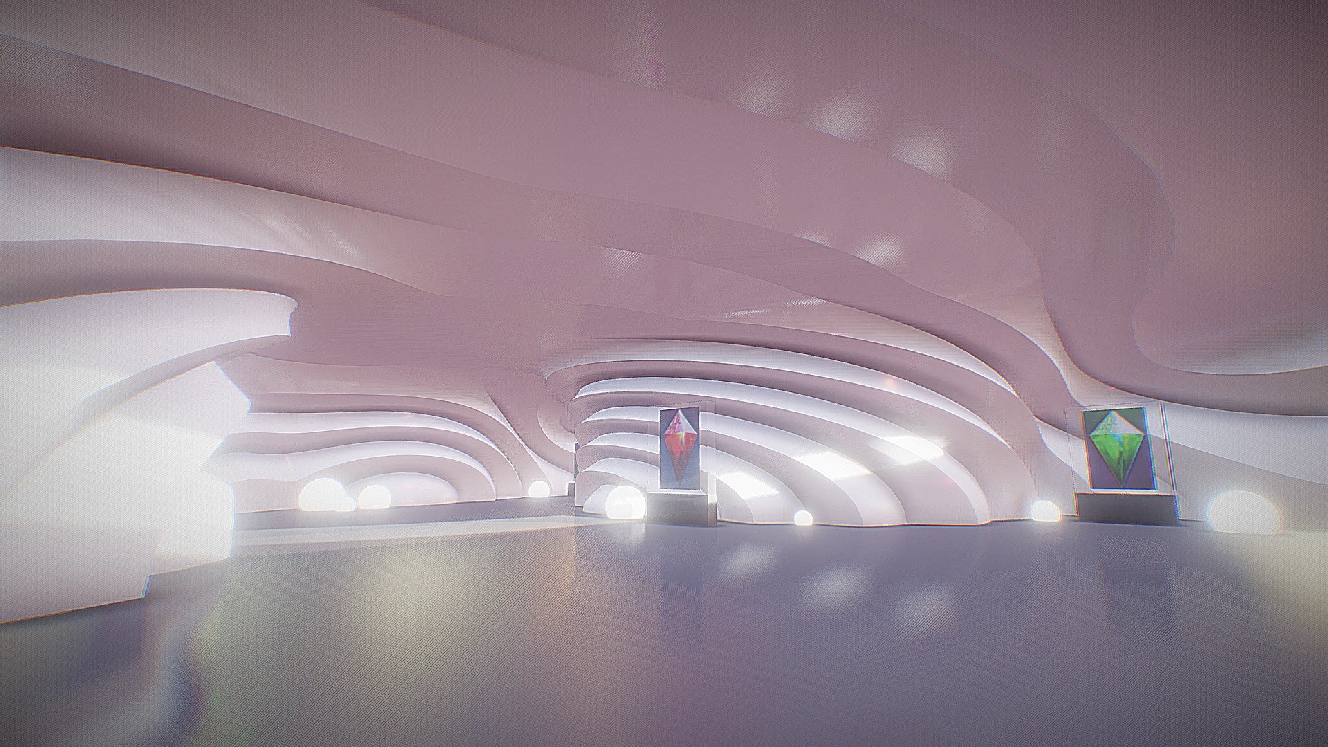 VR Metaverse Art Gallery - Buy Royalty Free 3D model by Serhii3D ...