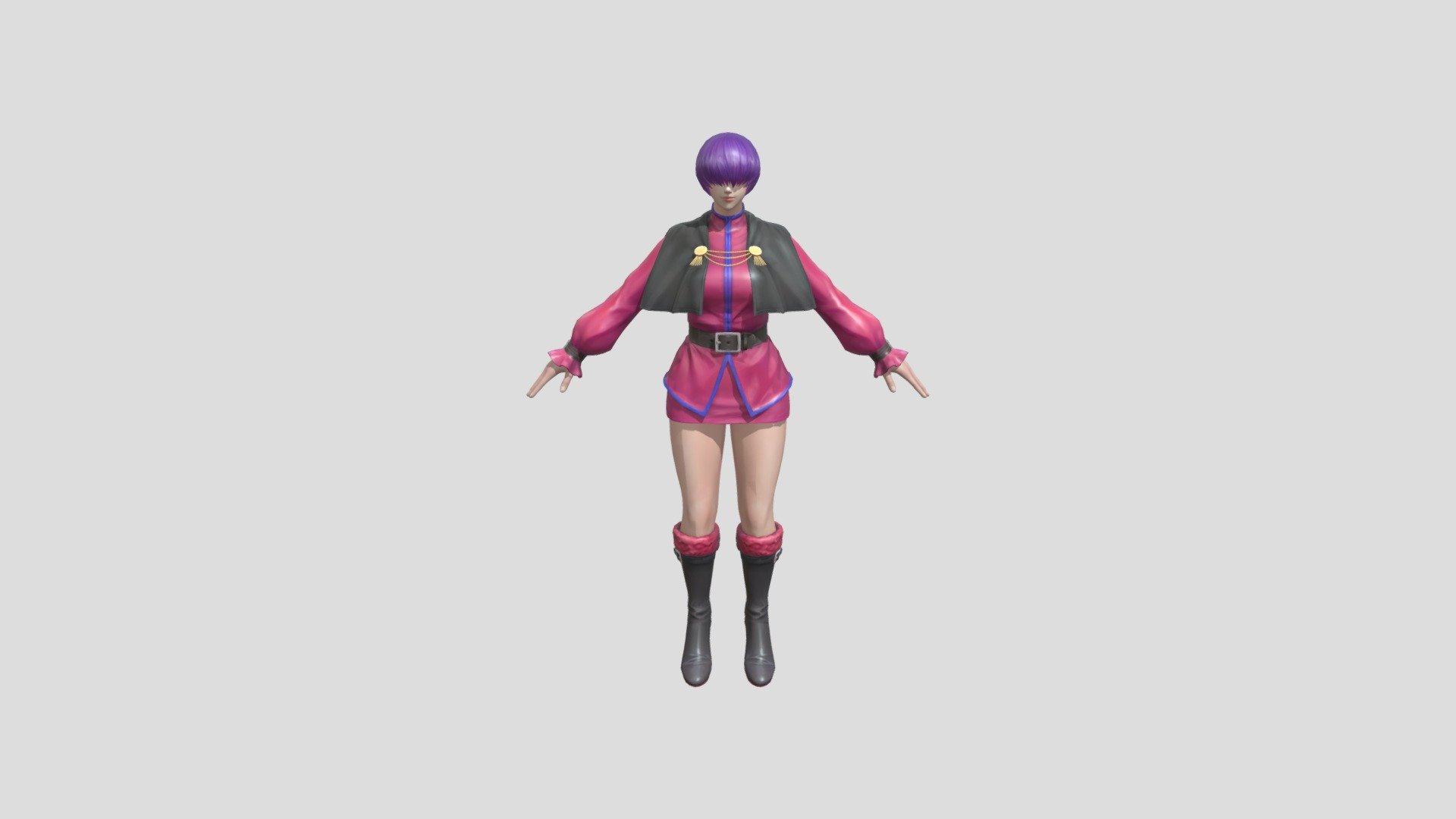 Shermie (Orochi) - KOF All Stars - Download Free 3D model by ...