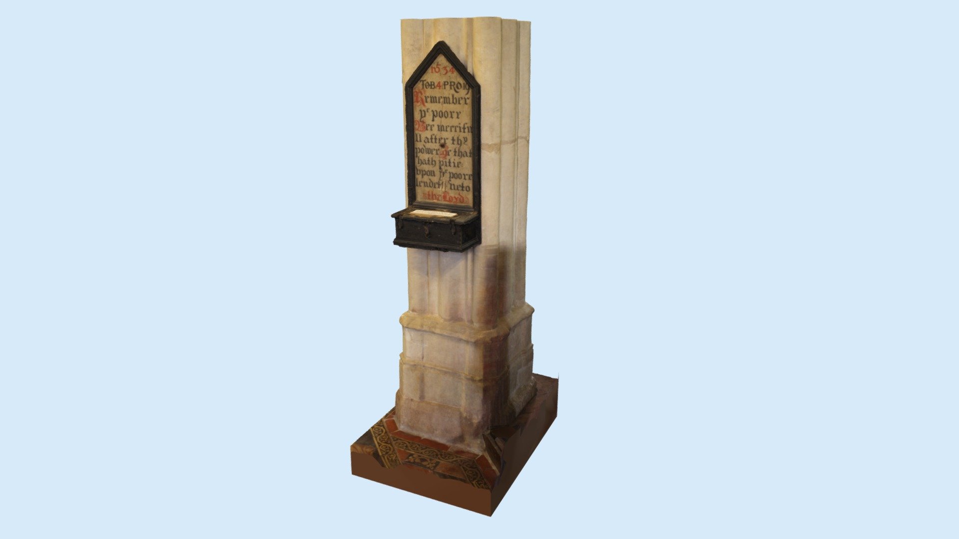 Old Cleeve Poor Box - Download Free 3D model by Bob Currie ...