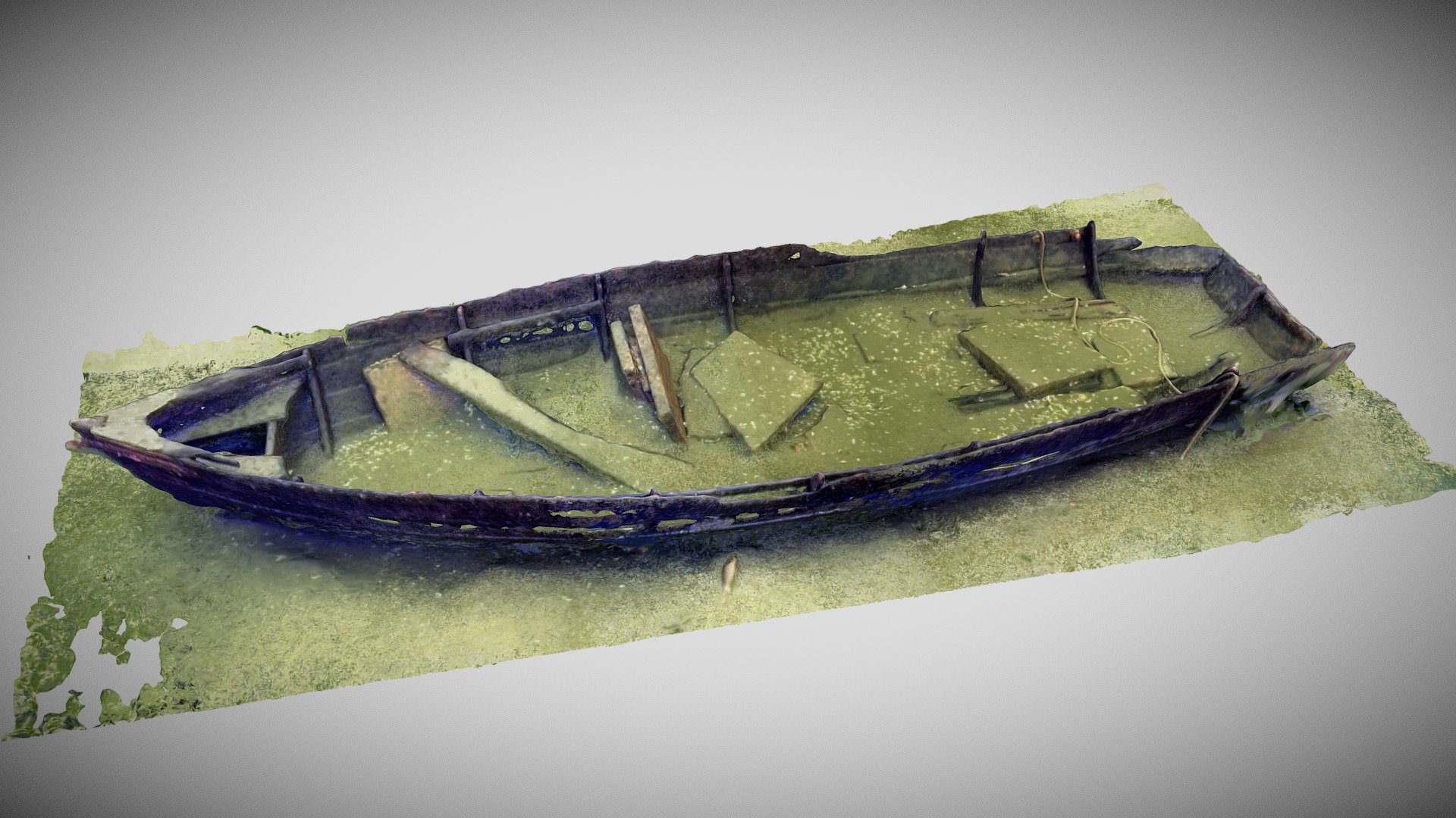 Wrack im Tegeler See - 3D model by VUBB e.V. (@VUBB) [19c80a1] - Sketchfab