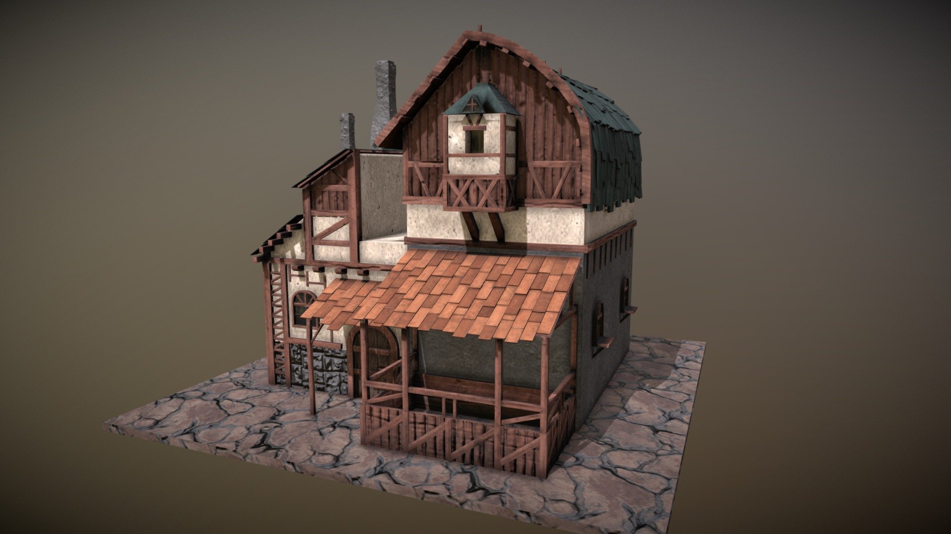Fantasy House - Buy Royalty Free 3D model by unleasharun [19c815e ...