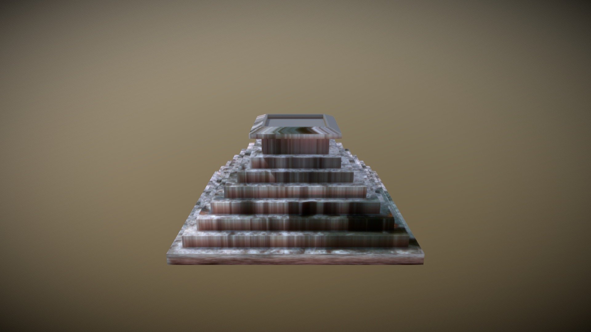 Step Pyramid Temple - 3D model by olgoz [19c8b8a] - Sketchfab