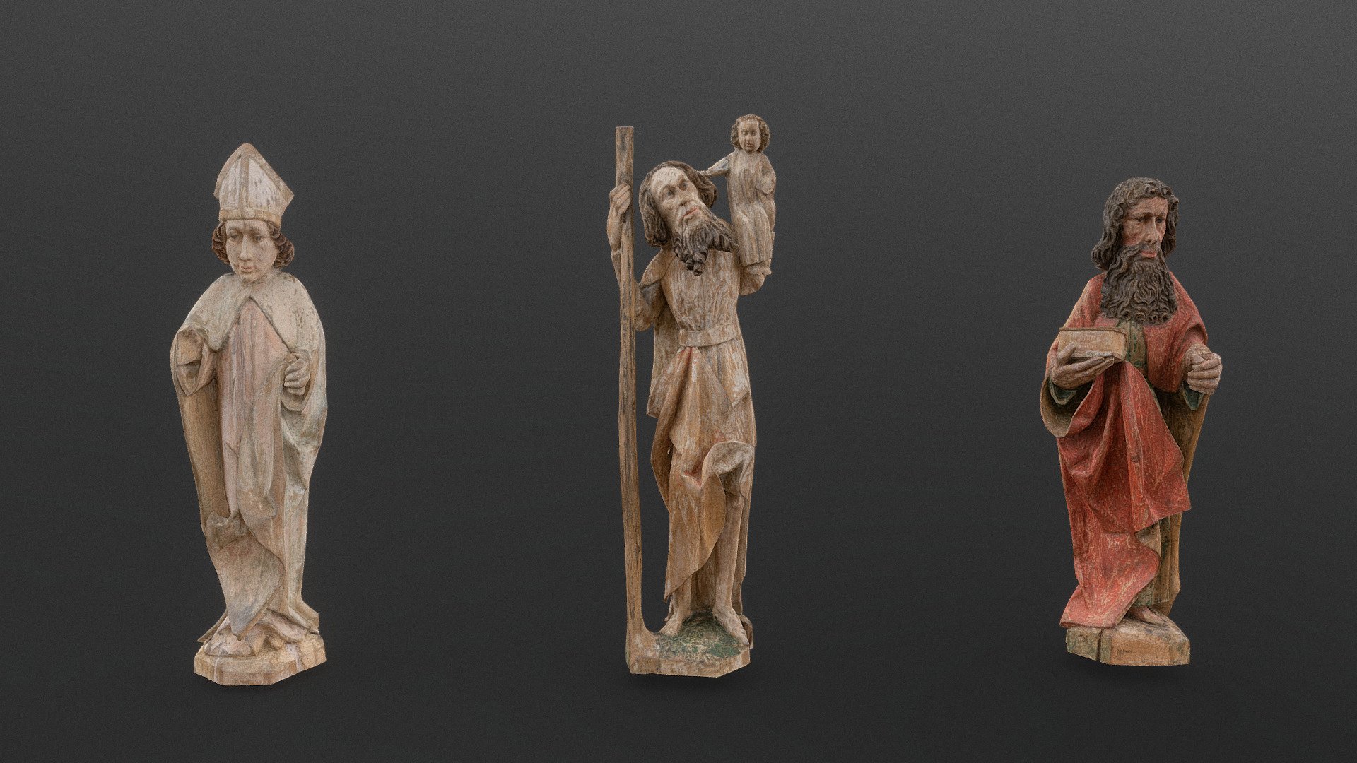 Altar statues - 3D model by matousekfoto [19cb2c7] - Sketchfab