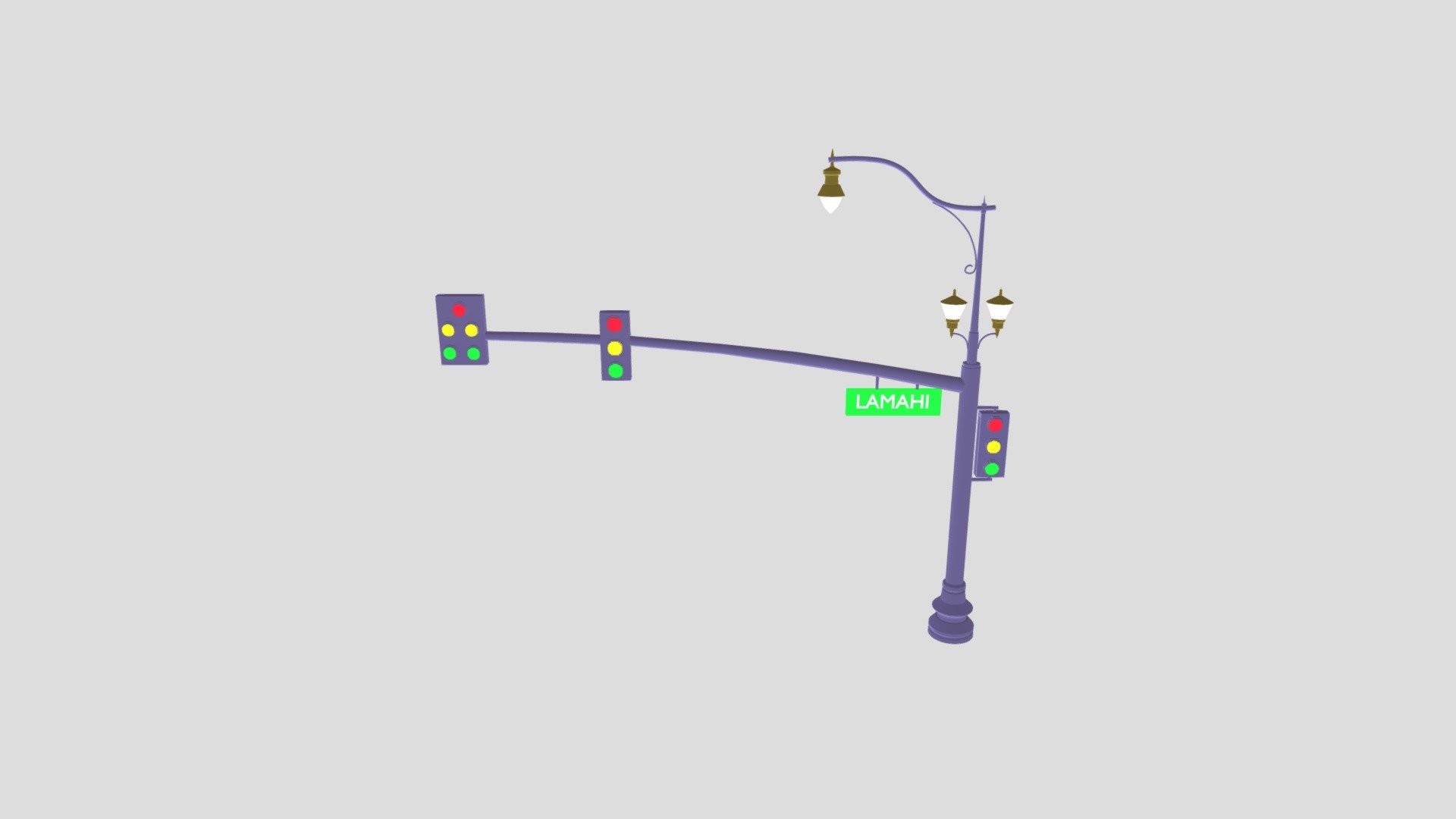 Trafic Light - Download Free 3D model by grgpankaj [19cb888] - Sketchfab