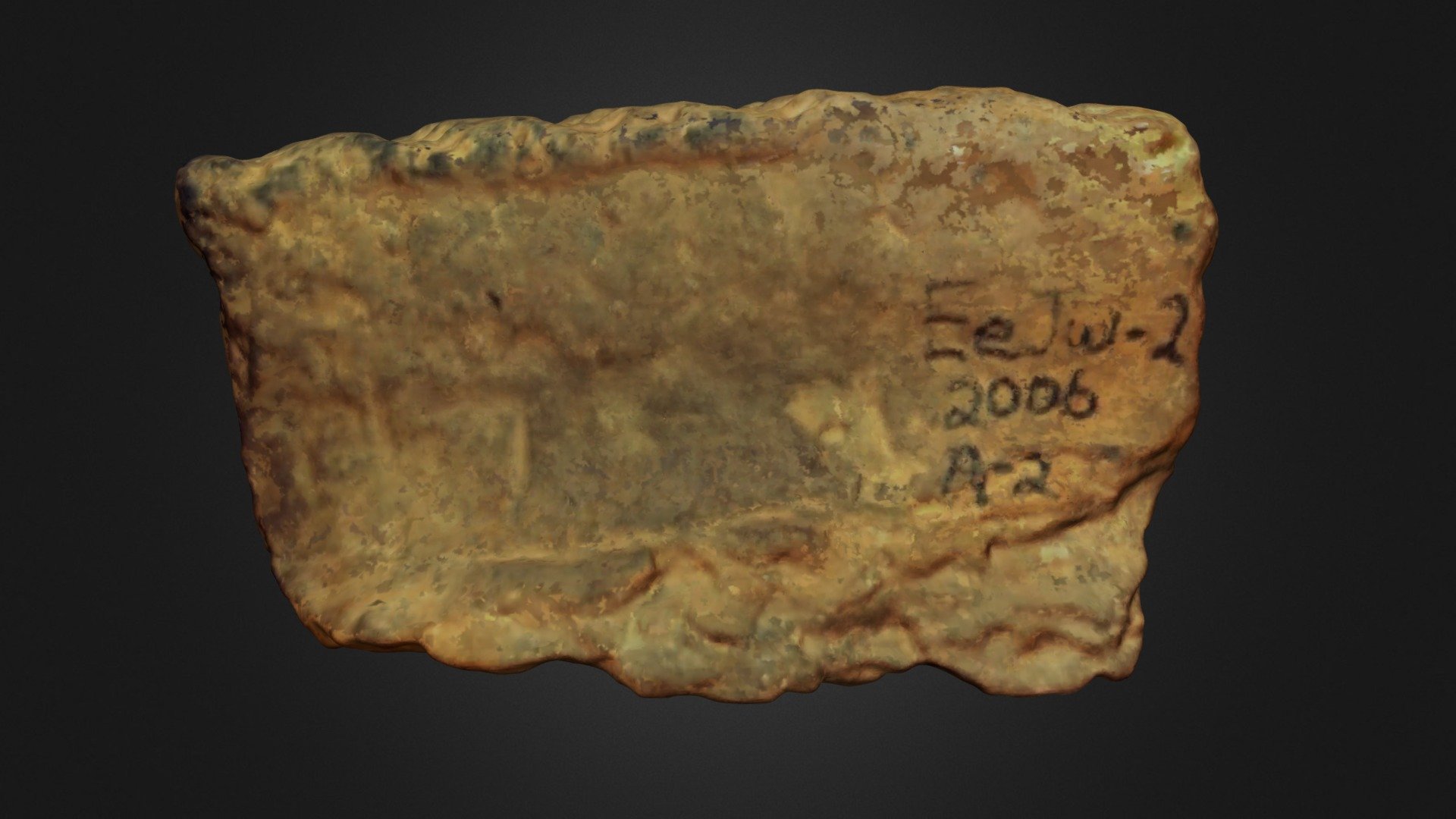 EeJw-2 Perch Ripple Plate Rim - 3D model by Lakehead Anthropology ...