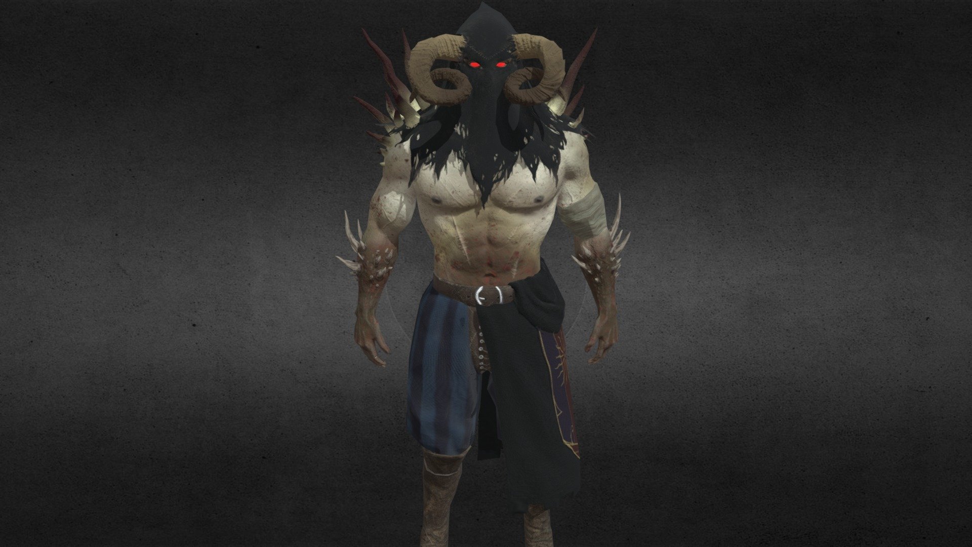 demon - 3D model by sendellv2 [19ccf60] - Sketchfab