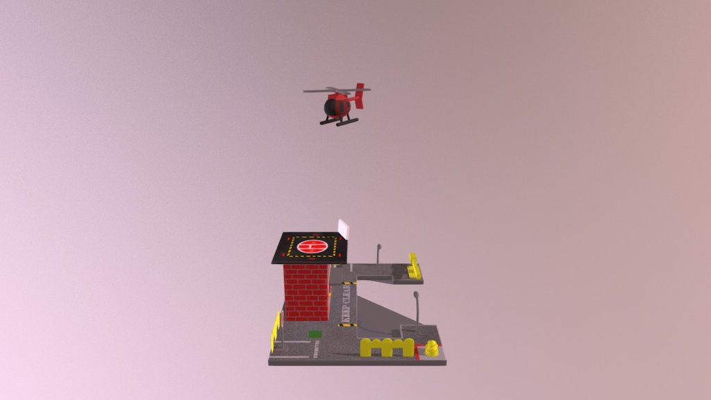Fire House - 3D model by tdy14a [19cd020] - Sketchfab