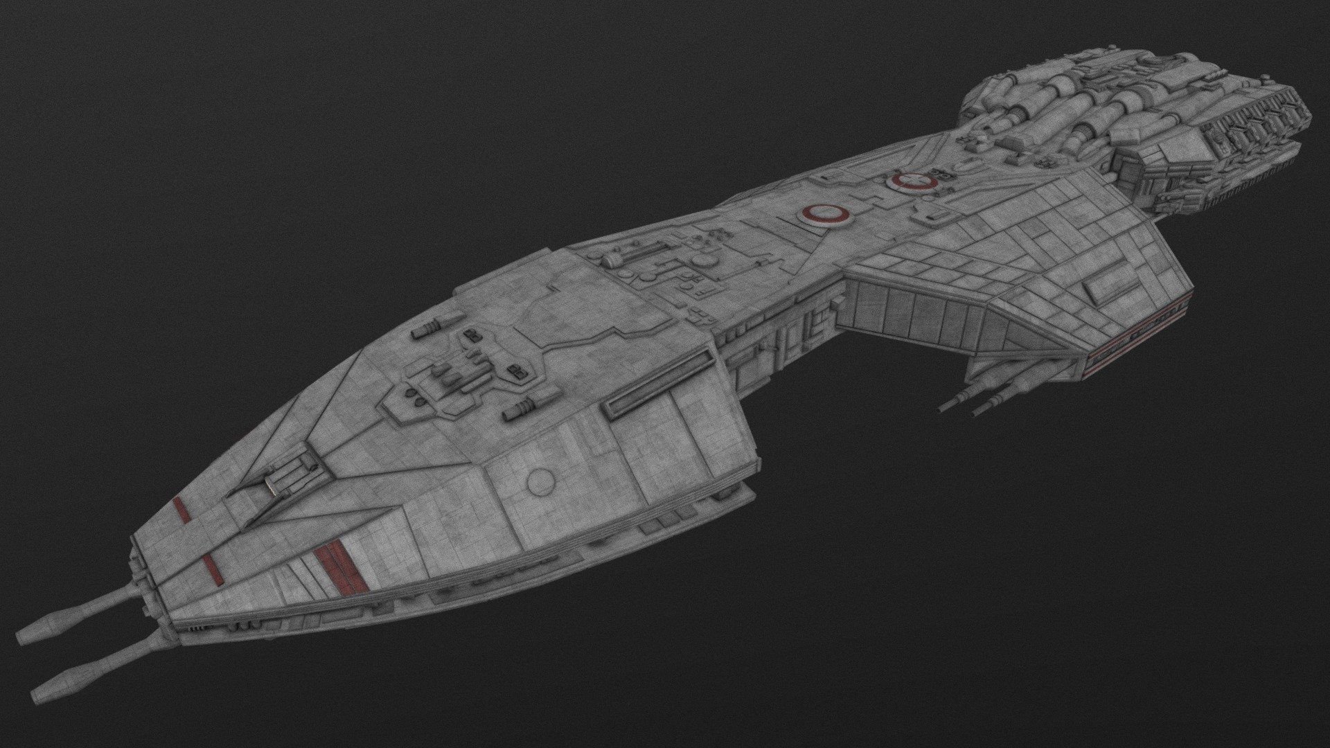 BSG 1978 | Tiger-class [FANON] - Download Free 3D model by 3D Sci-Fi ...