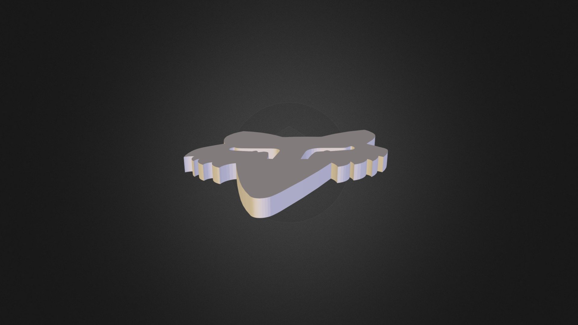 Fox Racing logo - 3D model by 3dindustries [19cf4d6] - Sketchfab