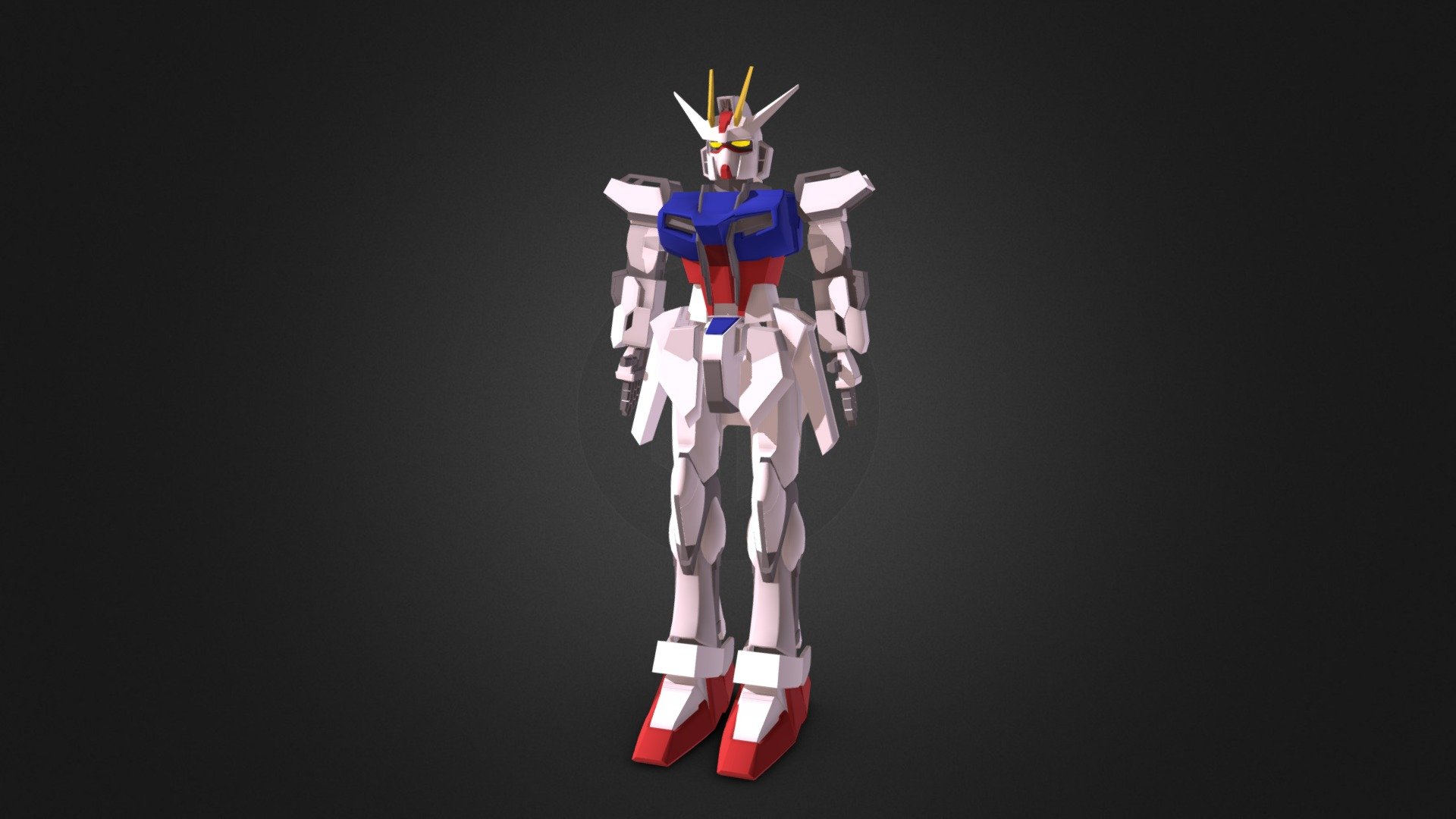 Gundam4 - 3D model by callie.pretty [19cf940] - Sketchfab