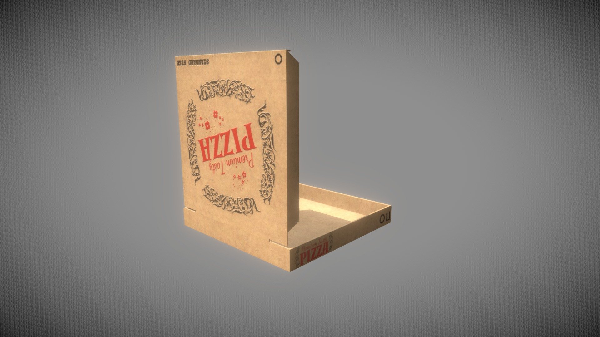 Pizza Box Lowpoly - Download Free 3D model by Molfgang (@pixeledbun ...