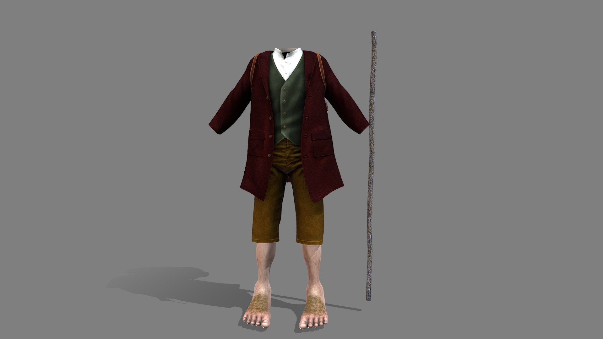 Full Hobbit Costume - Buy Royalty Free 3D model by 3dia [19d0fde ...