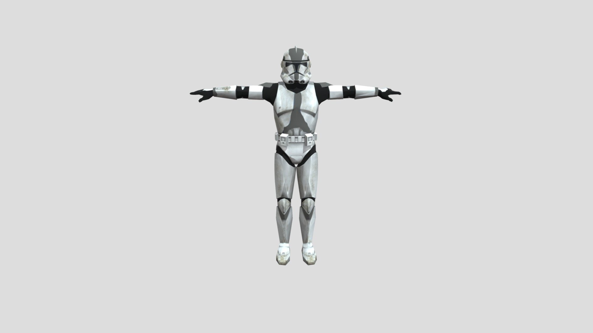 Grey Clone Trooper (2005) - Download Free 3D model by ANGELFOX47 ...