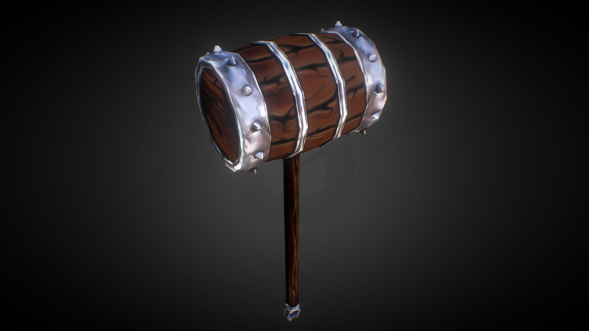 Barrel Hammer - Buy Royalty Free 3D model by Max Caravitis (@maxc ...