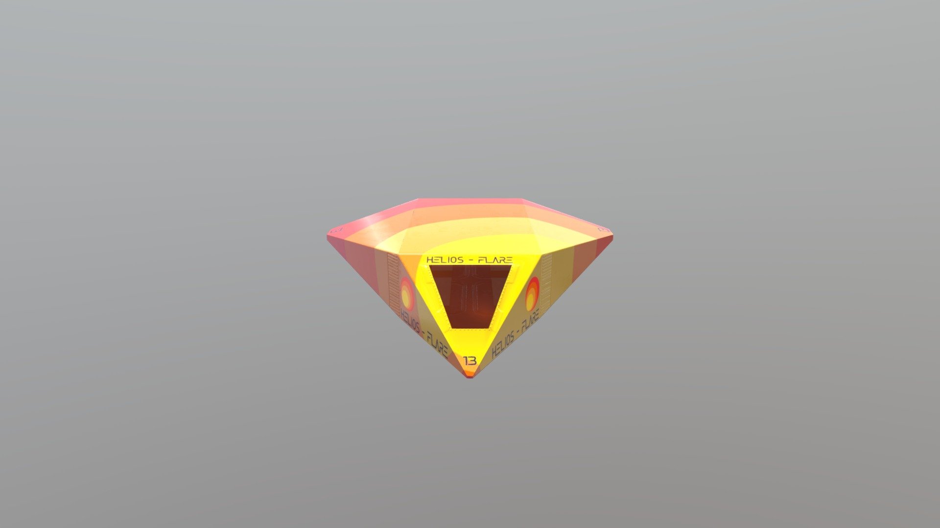 Helios-Flare Unker-Spec 01 (Textured) - 3D model by Max Biddlecombe ...