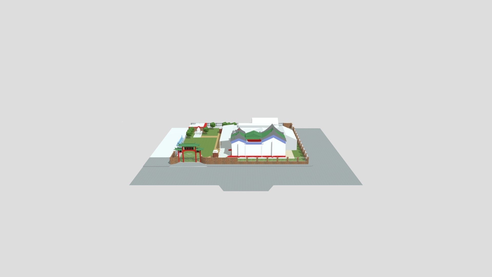 Holy Triad Temple, Brisbane. - 3D model by kellygreenop [19d502b ...