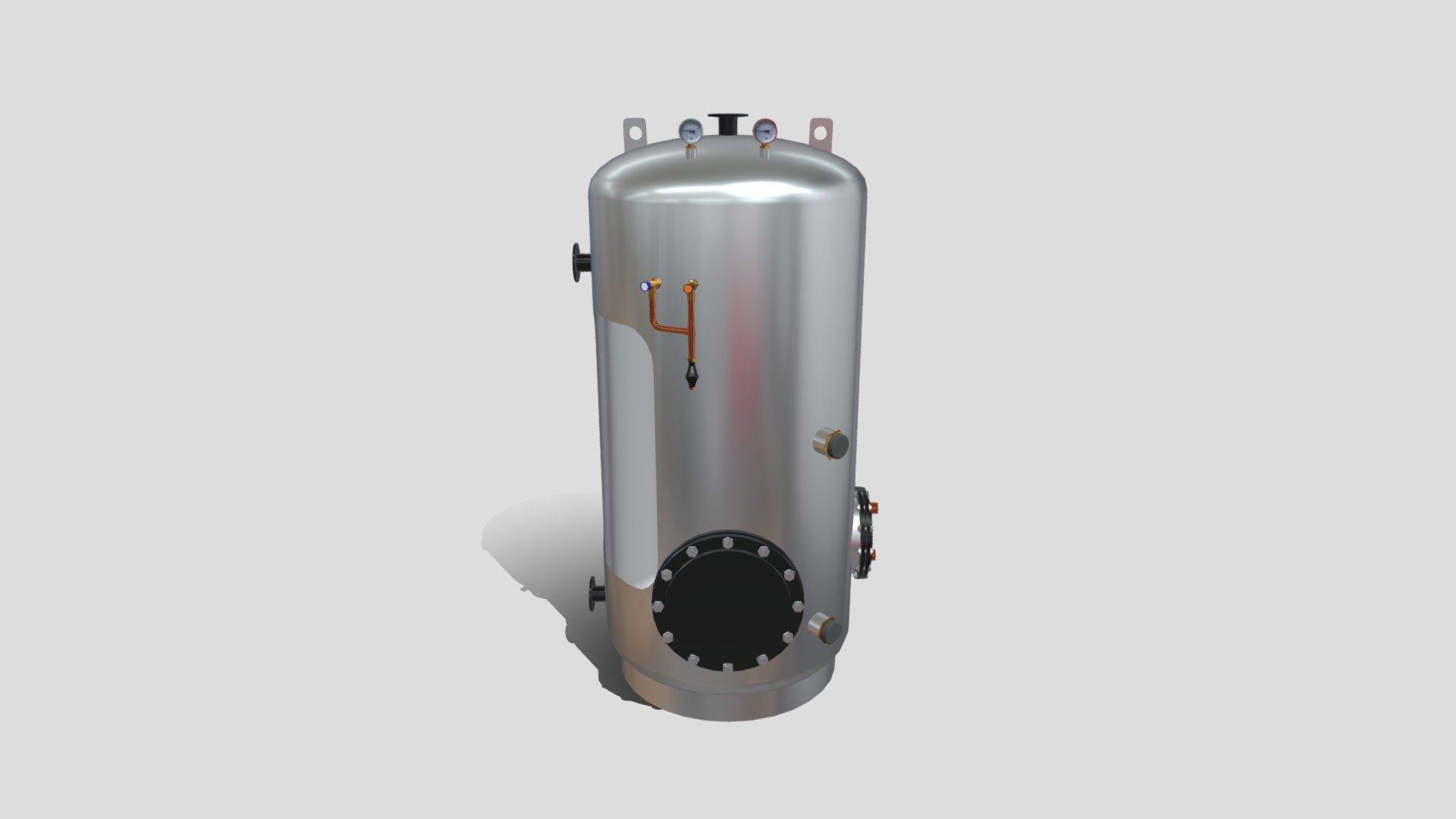 Calorifier - Download Free 3D model by Good Doctor Creative ...