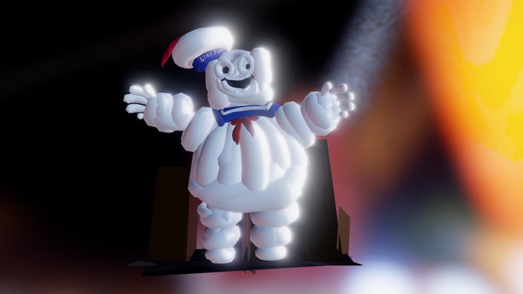 Mr Stay Puff - quick Tilt Brush Sketch - 3D model by thecommonpeople ...