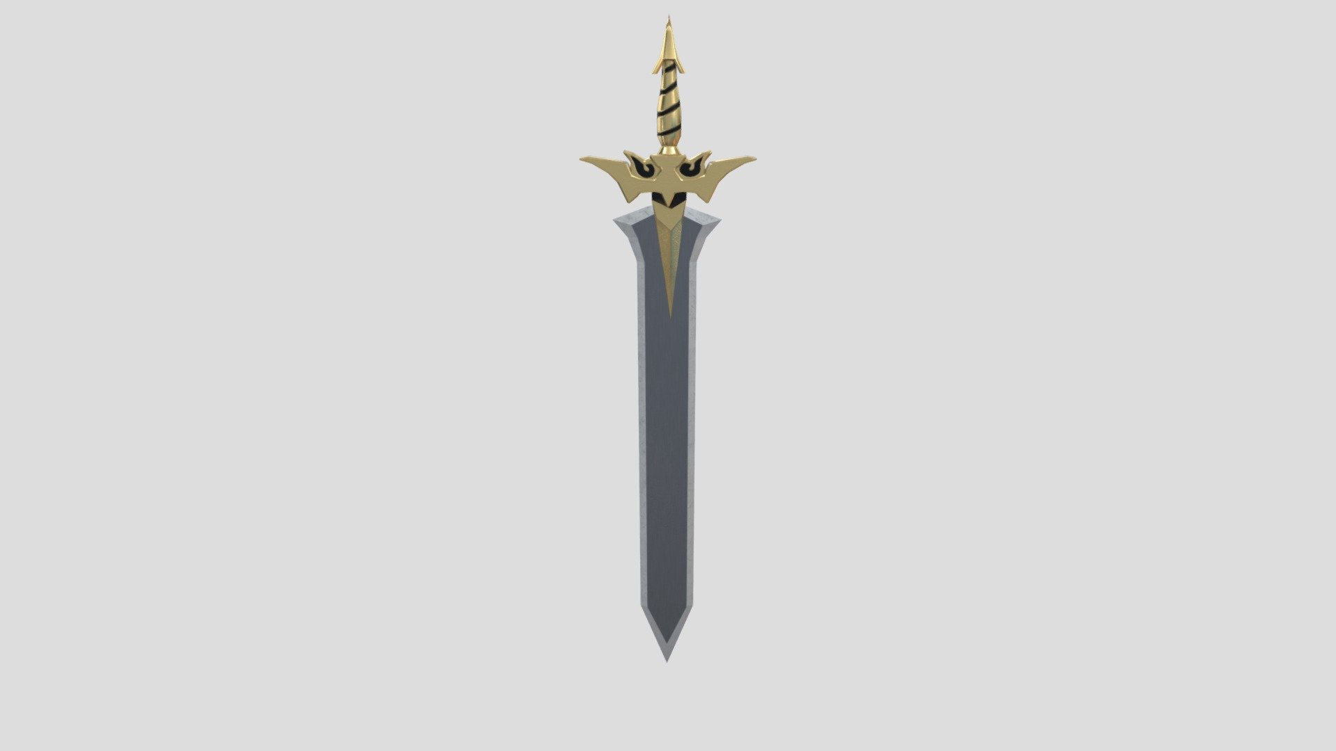 Reinhardt Sword - 3D model by Blue Speedster (@wolvehunt12) [19d5a94 ...