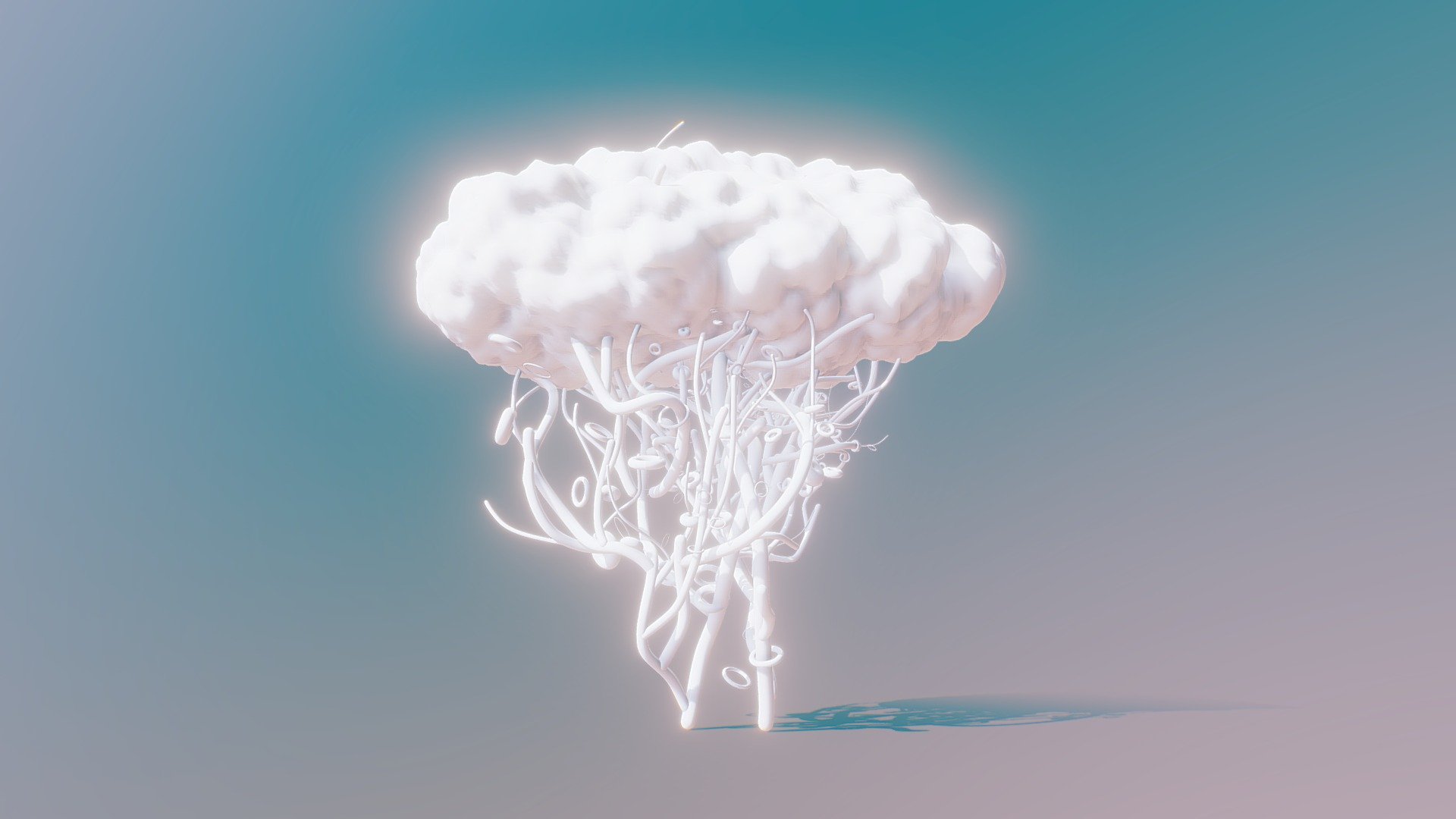Cloud Tree - 3D model by IntAR XR (@intarXR) [19d5fef] - Sketchfab