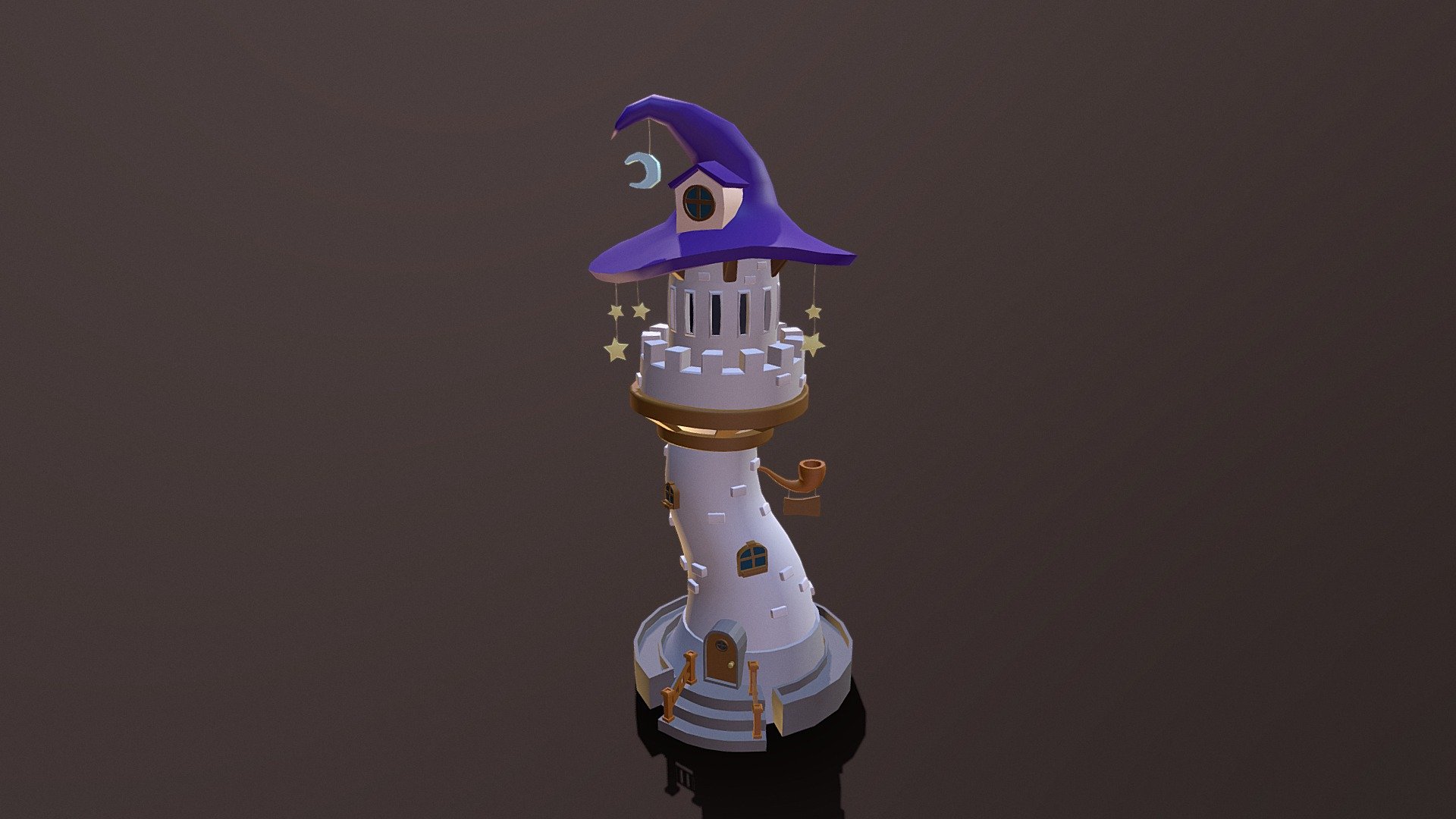 WizardTower - 3D model by Anthony Monteagudo (@anthonymonteagudo ...