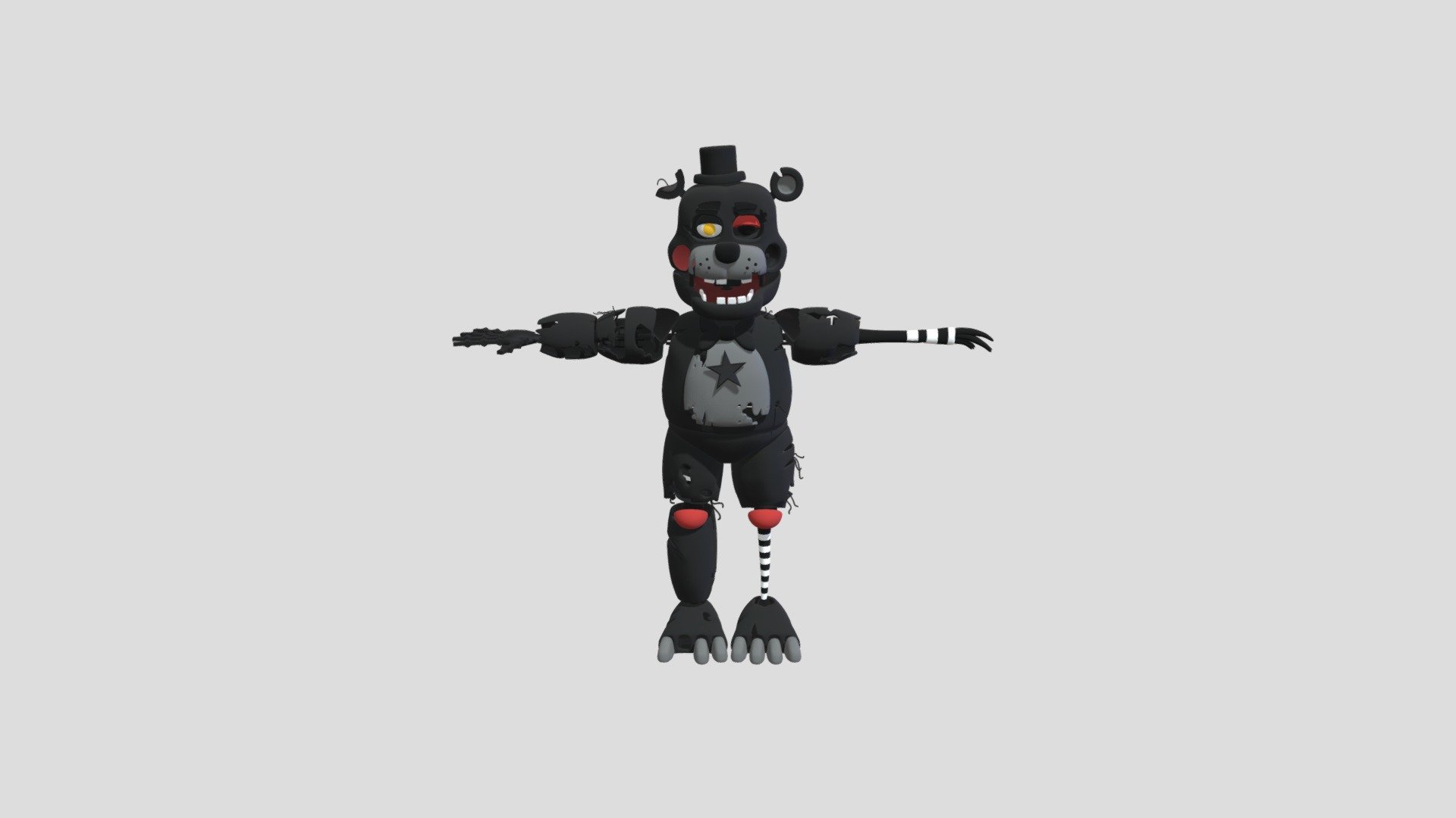 Withered_Lefty (1) - 3D model by Yandy [19d8e13] - Sketchfab