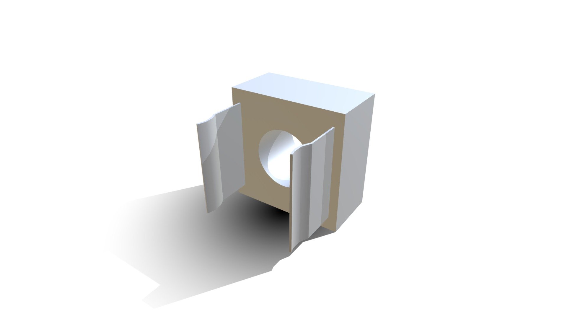 Cage Nut - 3D model by cavicom (@ASI) [19da632] - Sketchfab
