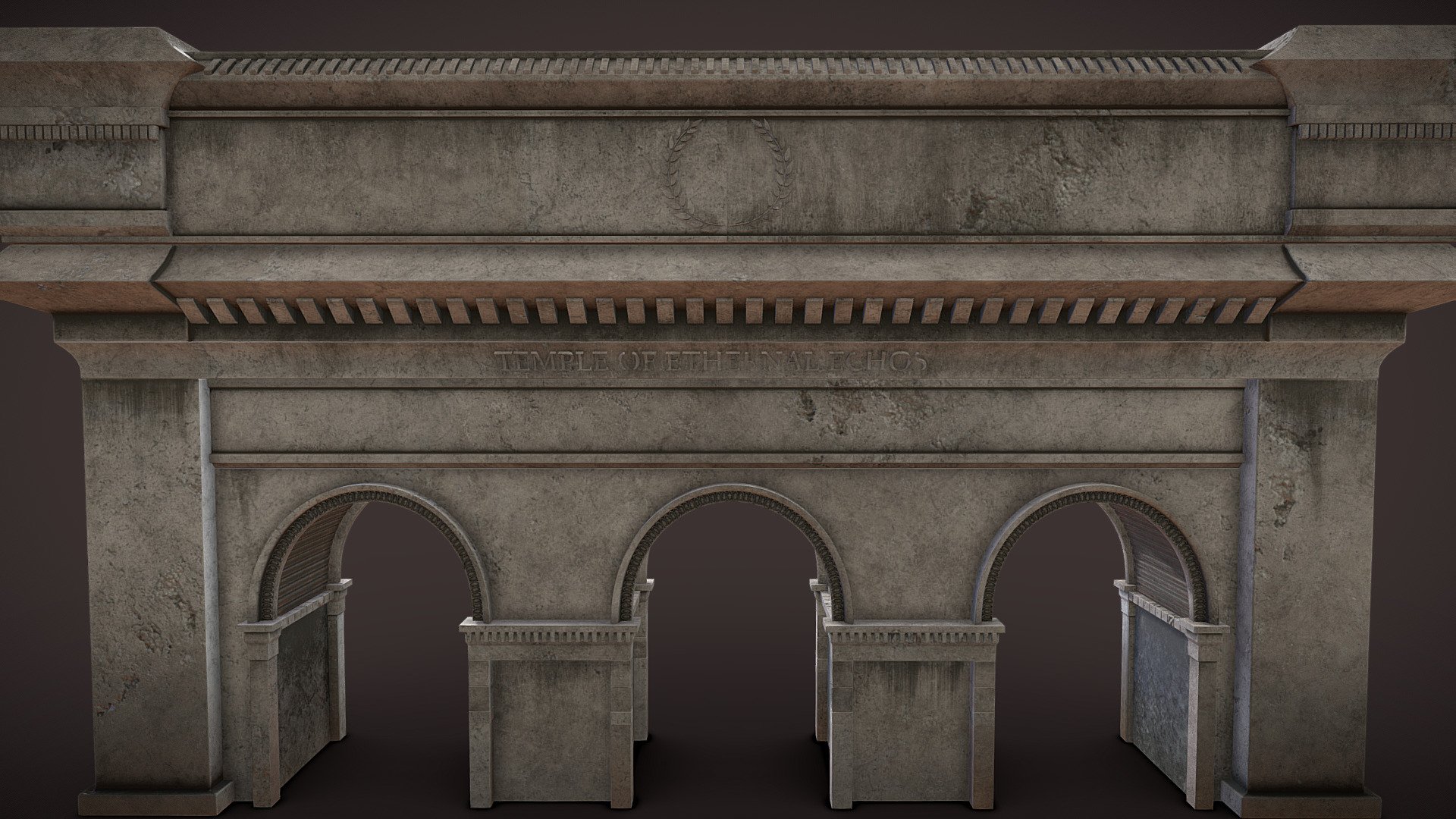 Ancient Arch Monument - Buy Royalty Free 3D model by Alexandru Jardan ...