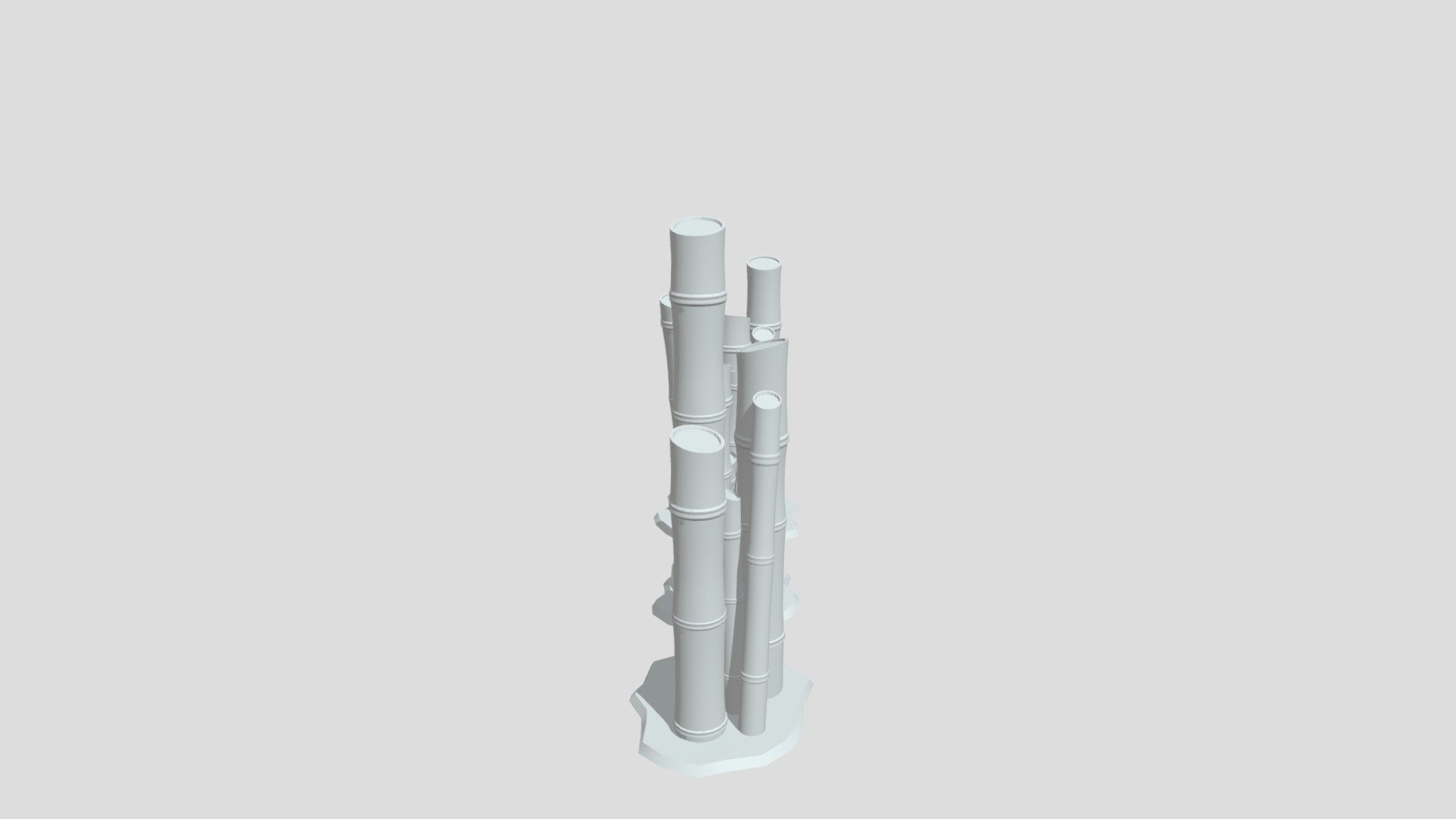 Bamboo - Download Free 3D model by CLDyer [19dba02] - Sketchfab