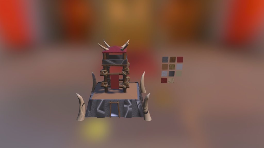 Orc Tower - 3D model by Thaddaios (@tjdogg) [19dde57] - Sketchfab