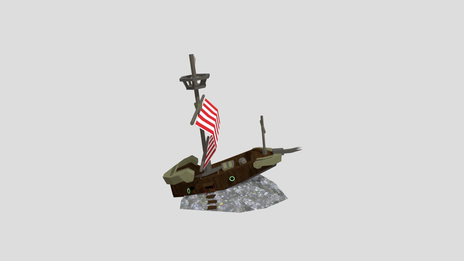 Barco - 3D model by DiogoTinocoFerreira [19dde60] - Sketchfab