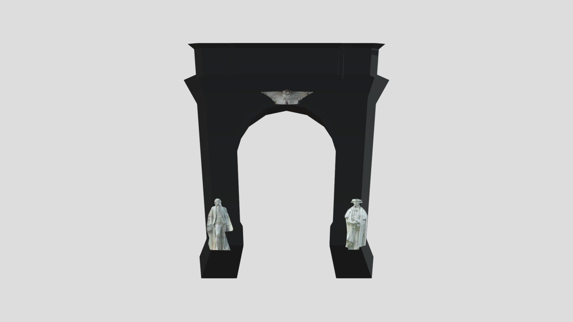 WashingtonSquarePark Arch - Download Free 3D model by nyu_grad_alley ...