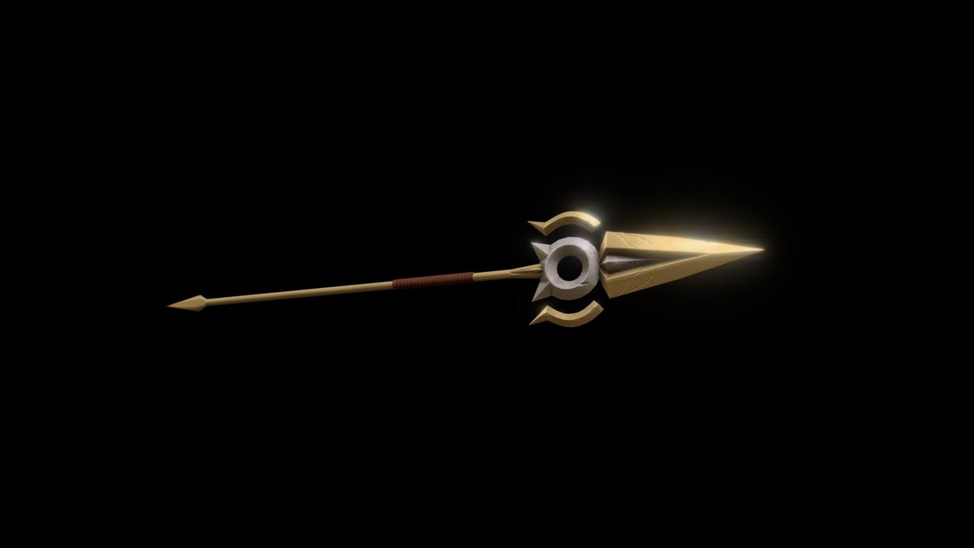 Spear - 3D model by eslamzakiiv [19de863] - Sketchfab