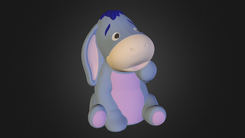 eeyore - A 3D model collection by jpullman (@j1data) - Sketchfab