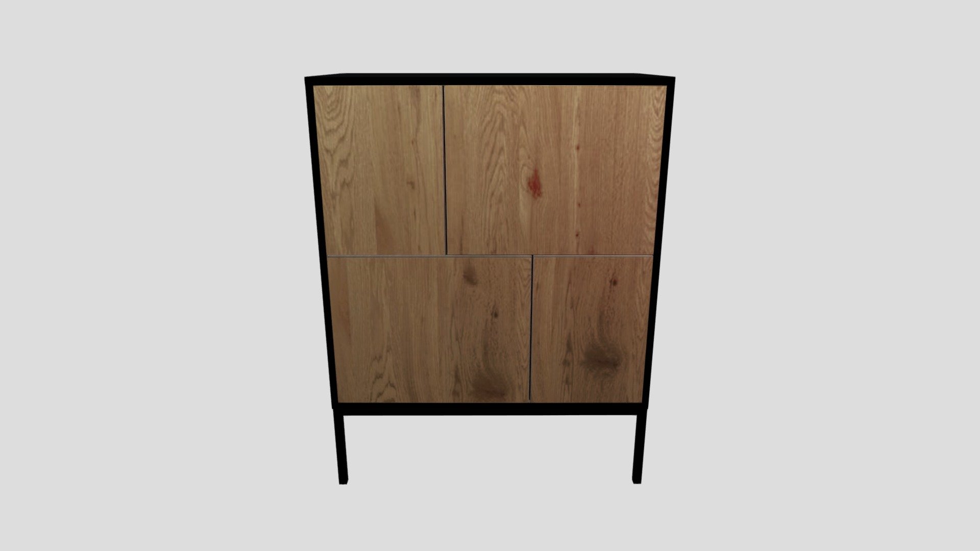 Wood Side Unit - 3D model by Hexa (@hexa_partner) [19e0ed5] - Sketchfab