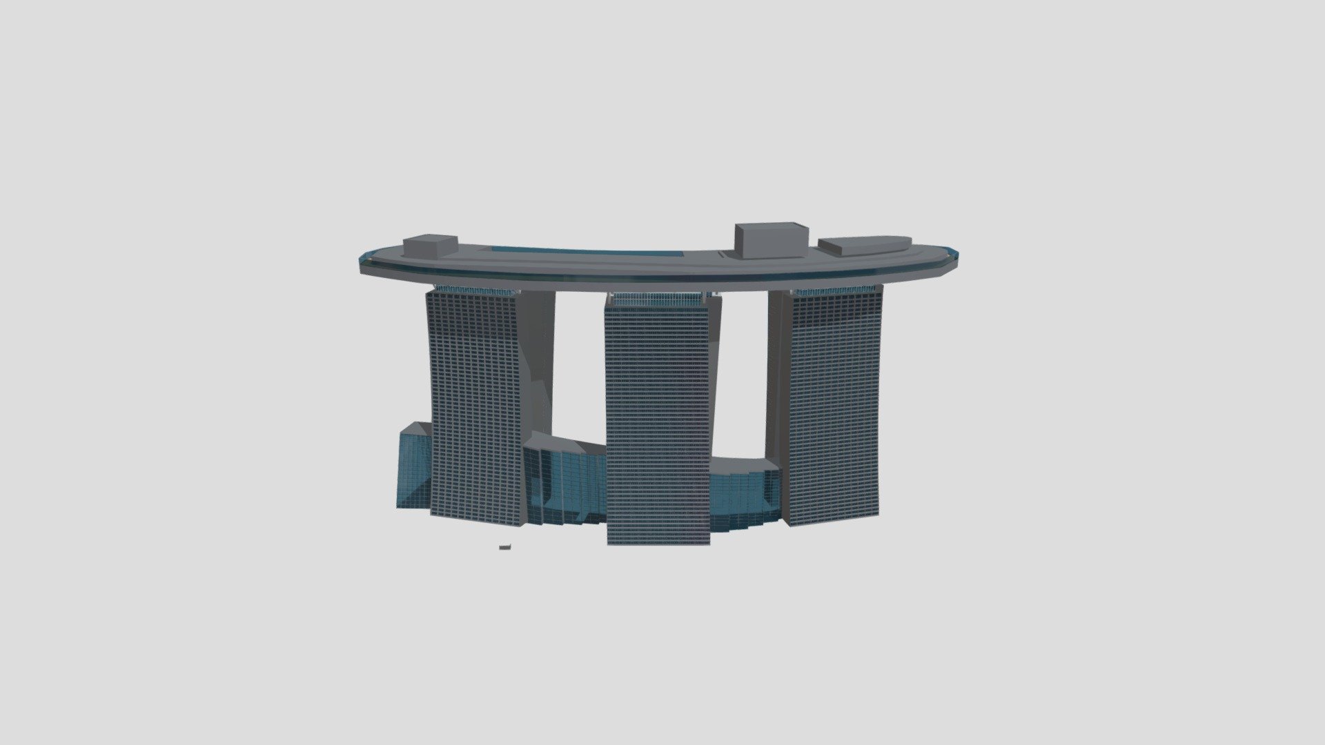 Marina Bay - 3D model by dianadhneim [19e1da9] - Sketchfab